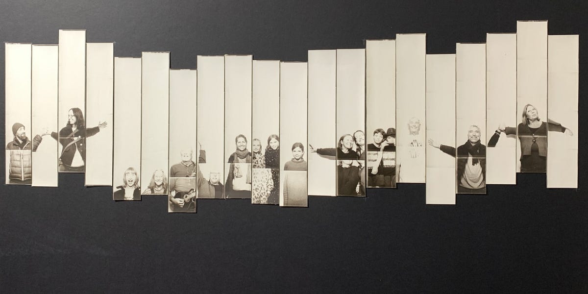 Photobooth artist Kate Tyler’s exhibition in Ashburton