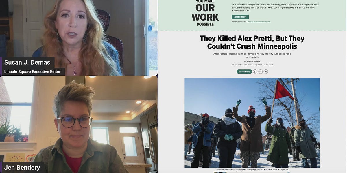 What I Saw in Minneapolis: HuffPost's Jen Bendry on her ICE Reporting