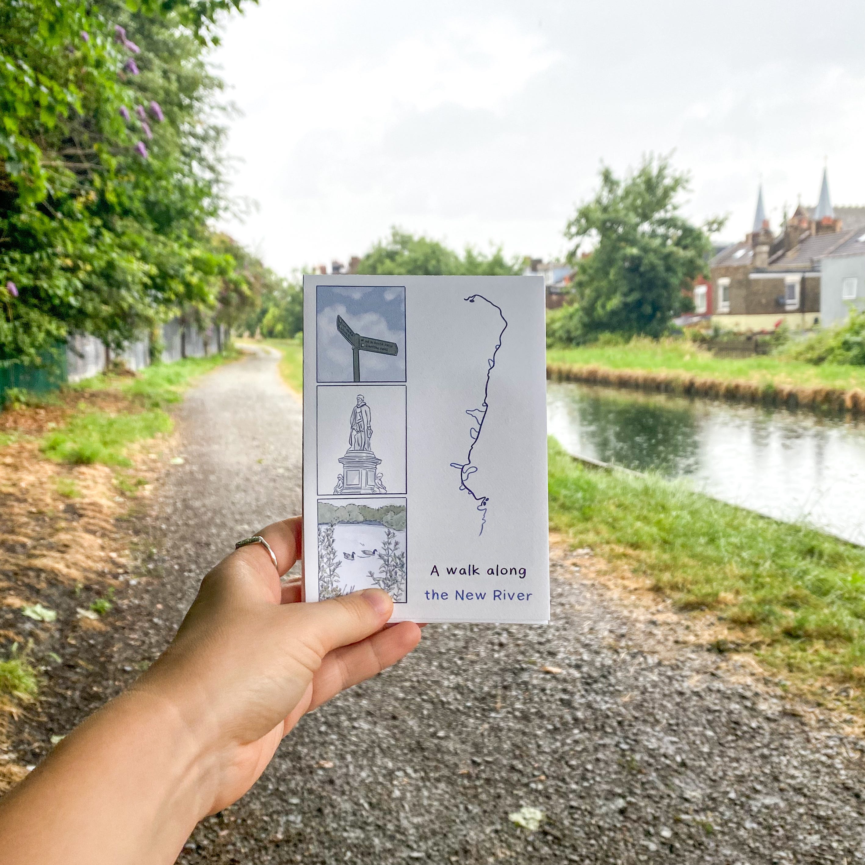 Illuminating letters: let's go for a walk