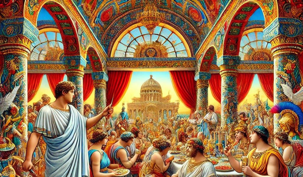 Petronius: The Arbiter of Satire and Decadence