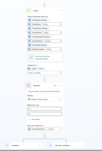 Week 1: Creating Time Sheet Bot with Copilot