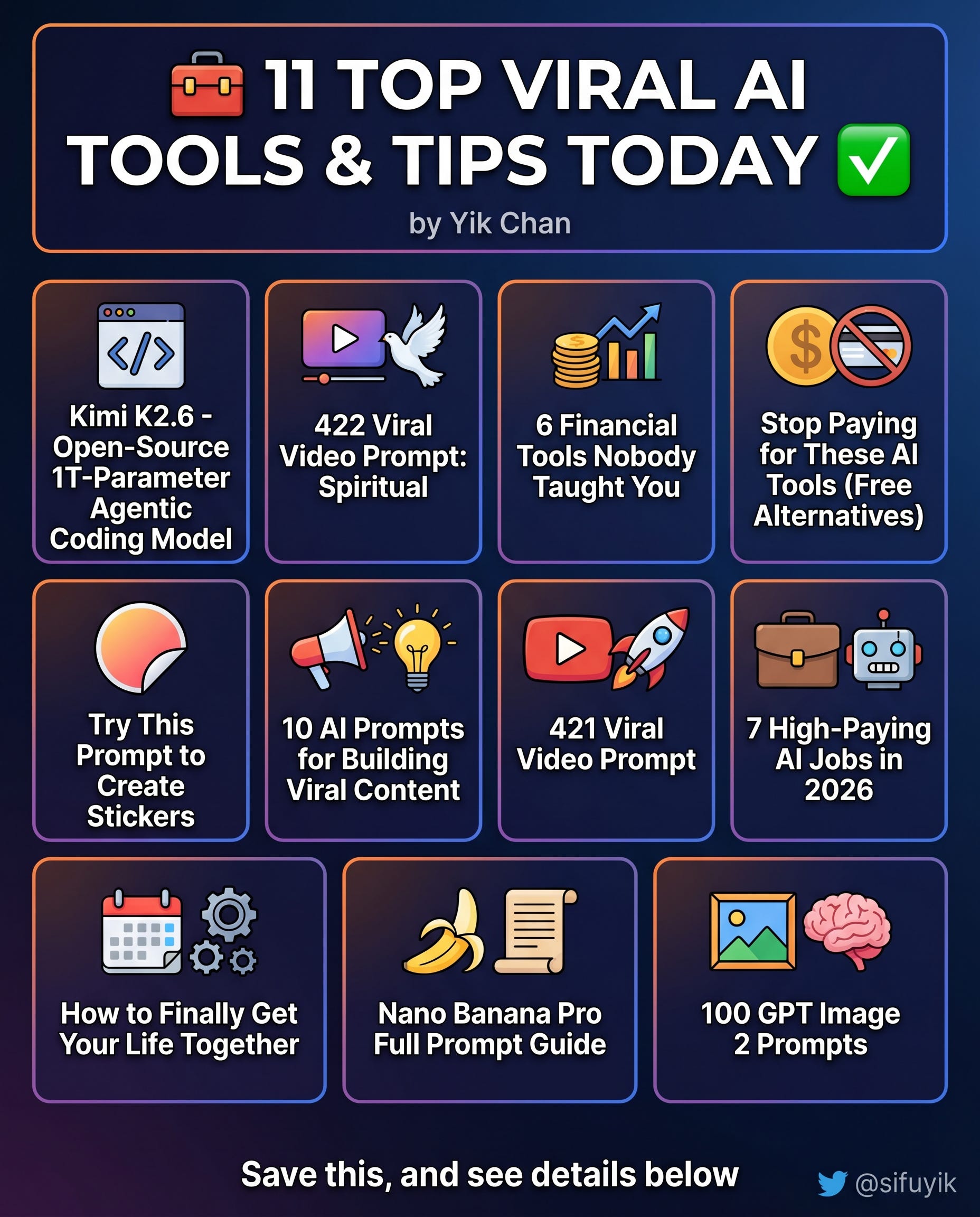 11 TOP VIRAL AI TOOLS & TIPS TODAY ( 21 APRIL 2026)