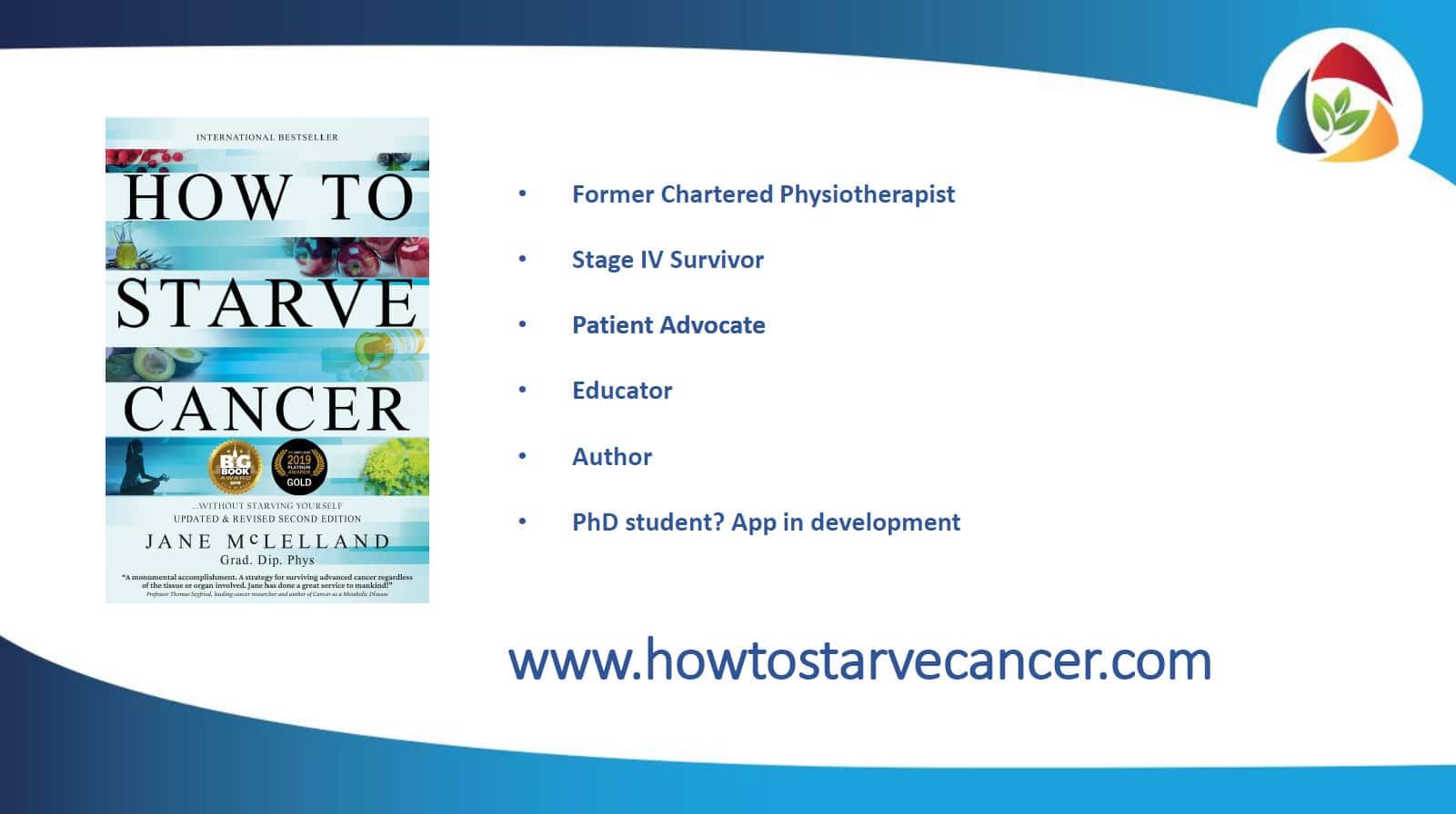 How to Starve Cancer: A Conversation with Jane McLelland