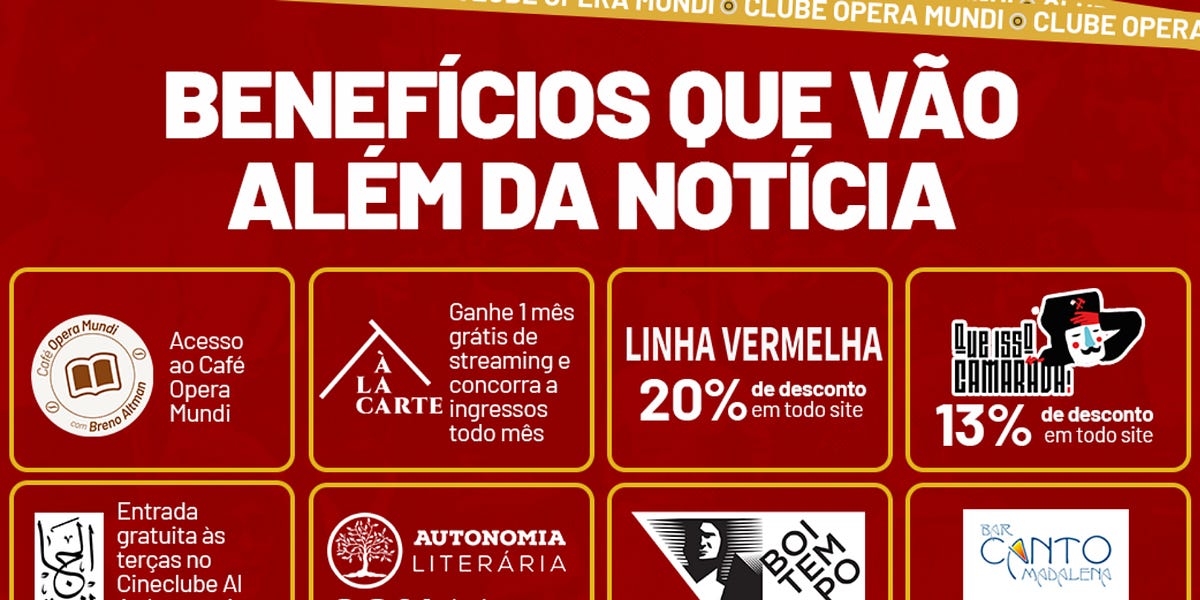 Seu apoio agora vale ainda mais — conheça o Clube Opera Mundi