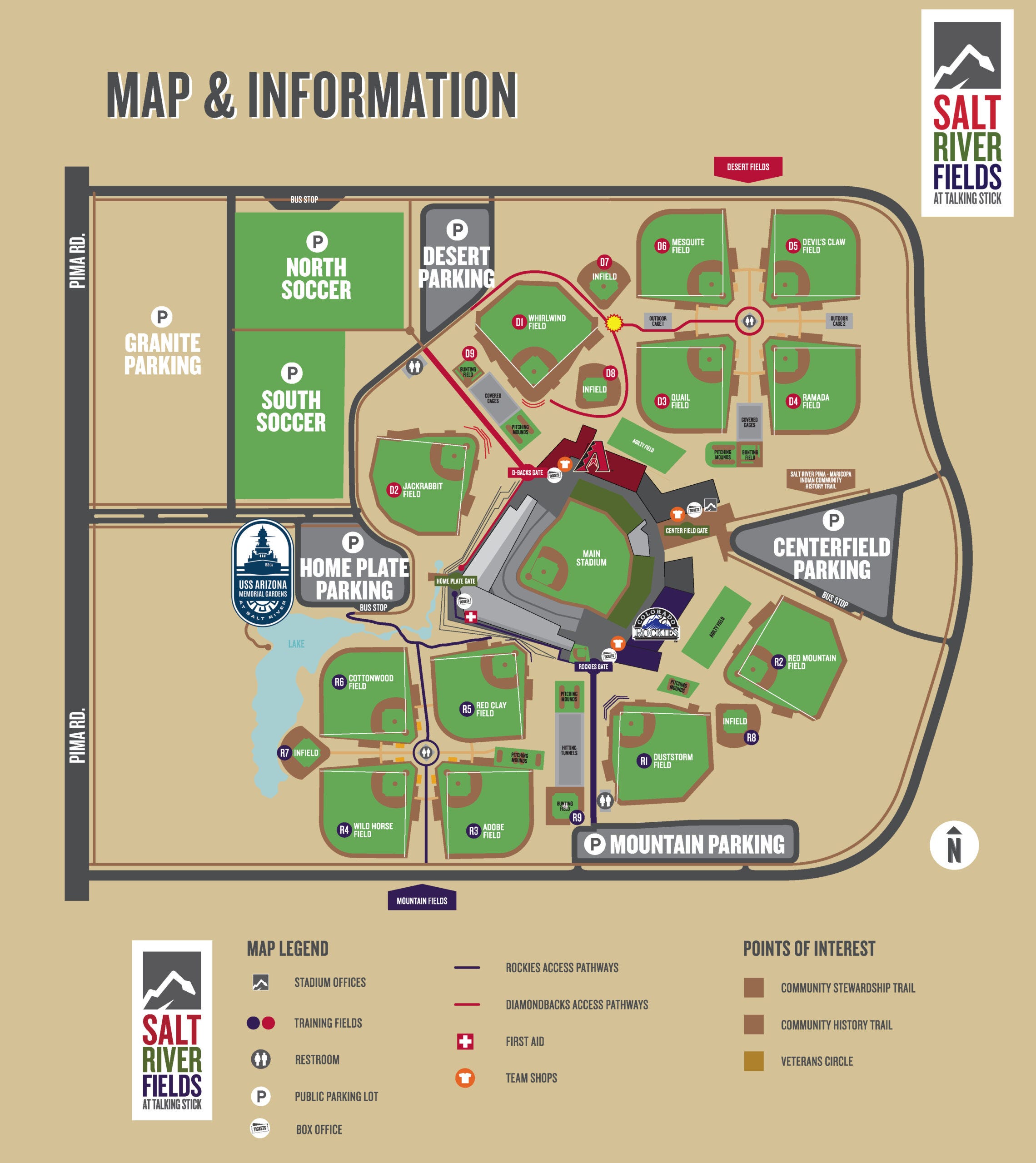 Salt River Fields at Talking Stick Spring Training Guide