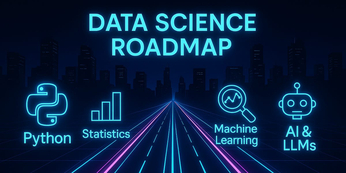The Ultimate Data Science Roadmap (2025) – Built by a Data Expert