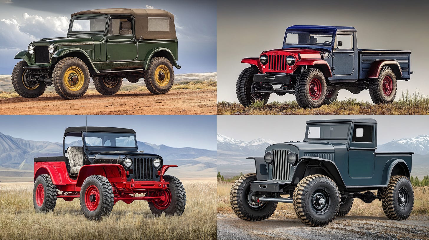 The Evolution of 4x4 Vehicles: From Classic Trucks to Modern Off-Road ...
