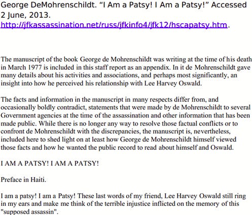 George de Mohrenschildt- he was W H Bush's friend- PEMEX & the CIA.