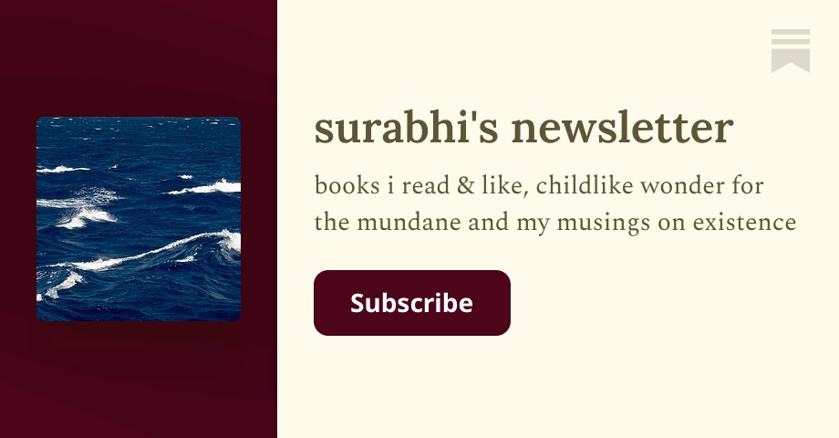 sur's newsletter | Substack