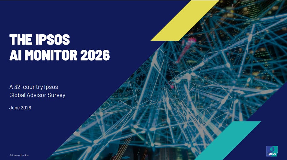 #519. The AI Monitor 2026. Ipsos - by Ramon Montanera