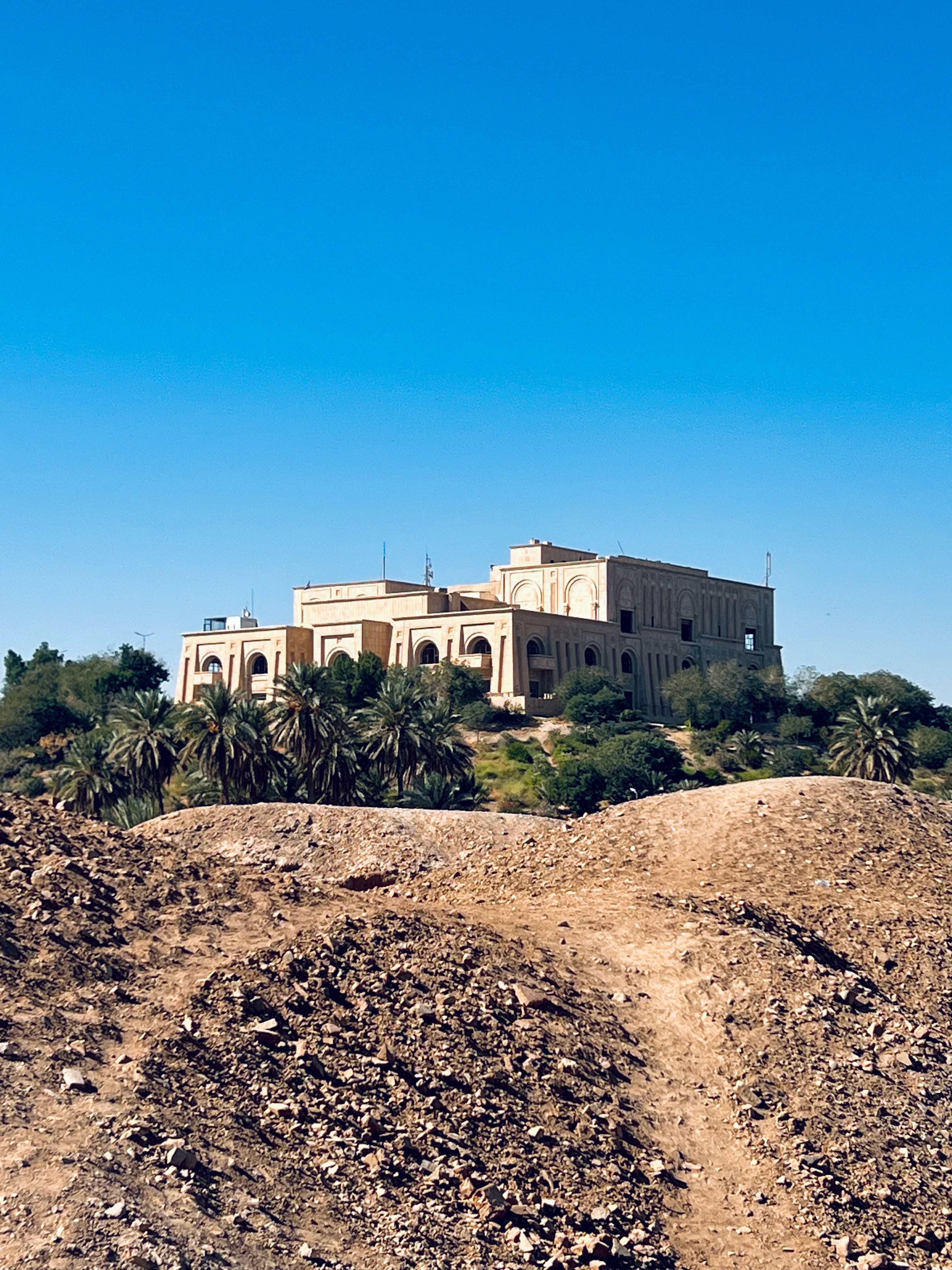 Postcard From Saddam’s Palace - by Adrian Landin