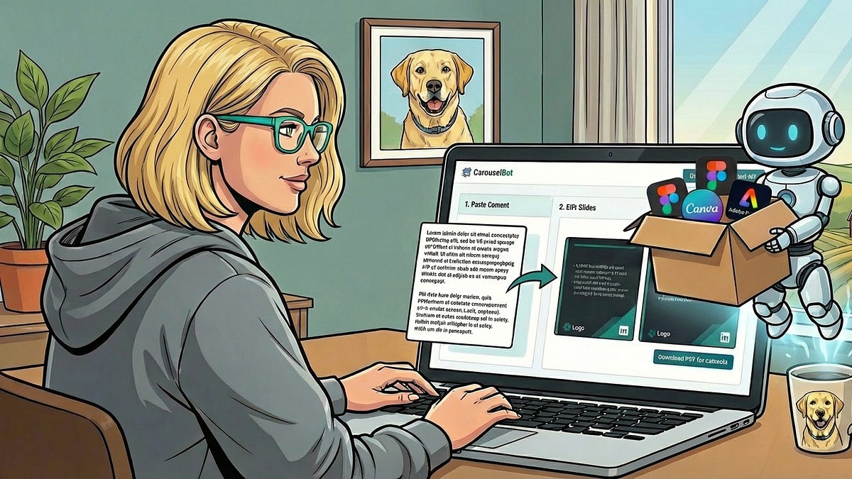 Comments - I built a React app to create LinkedIn carousels