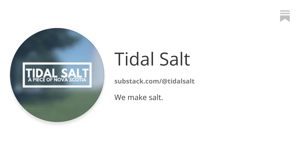 Tidal Salt | Substack