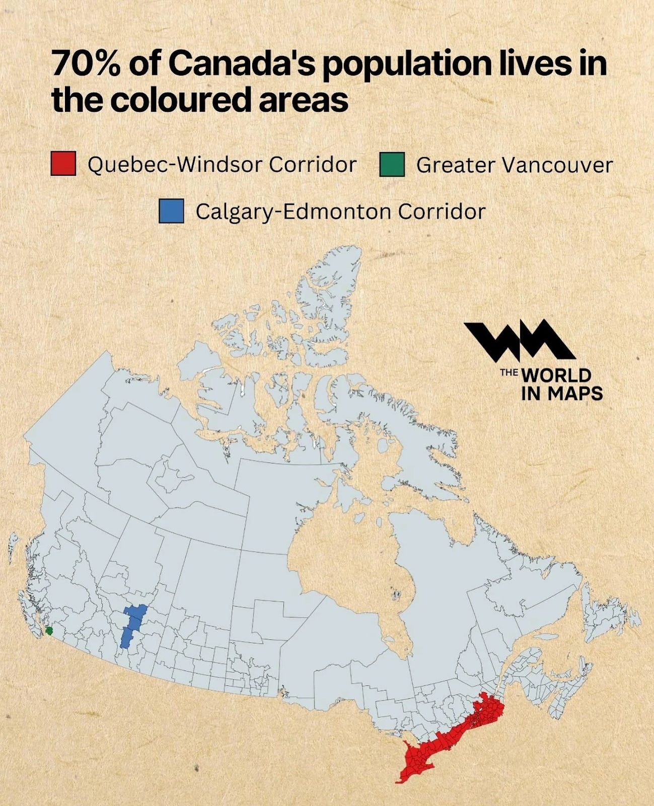 Why Is Canada’s Population so Concentrated?