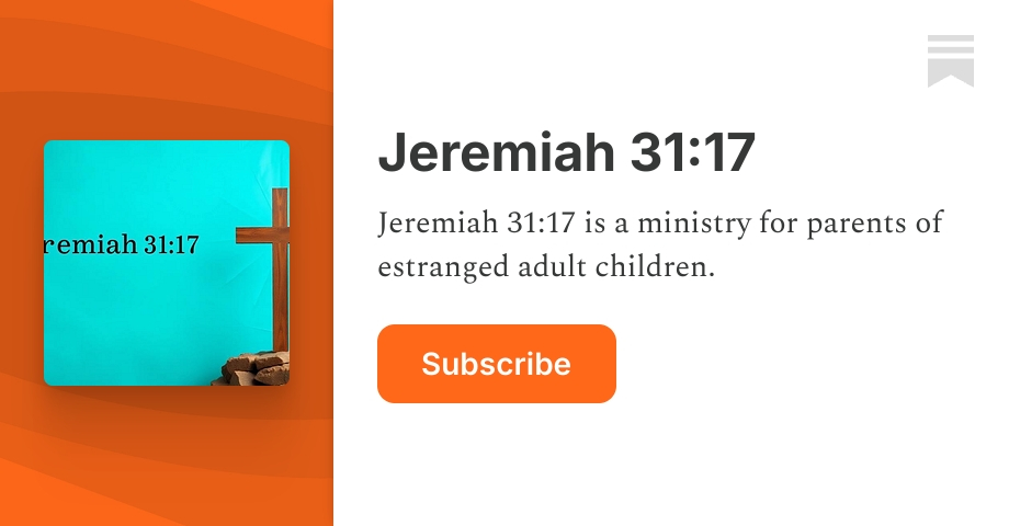 Jeremiah 31:17 | Substack