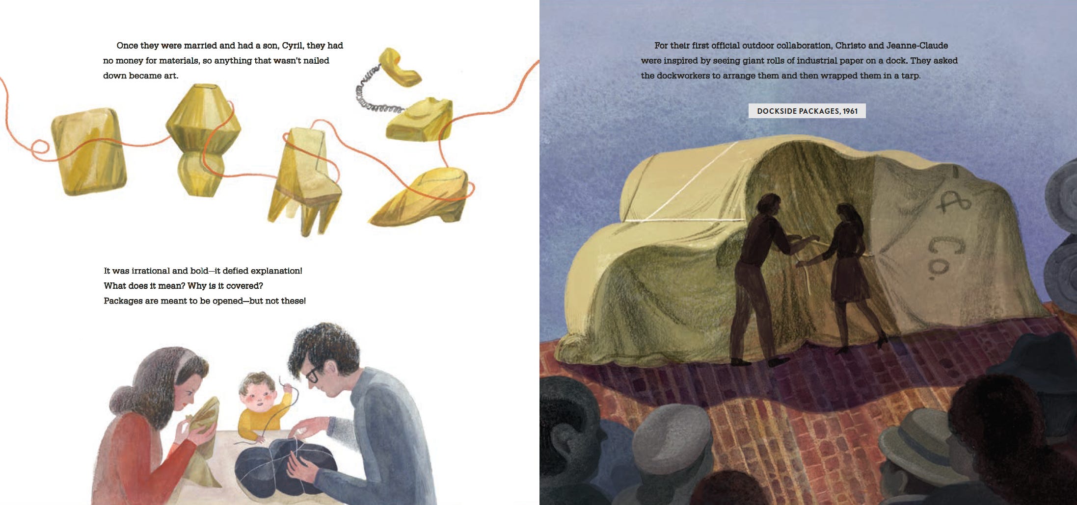 Visiting Artist: Elizabeth Haidle (and Christo and Jeanne-Claude!)