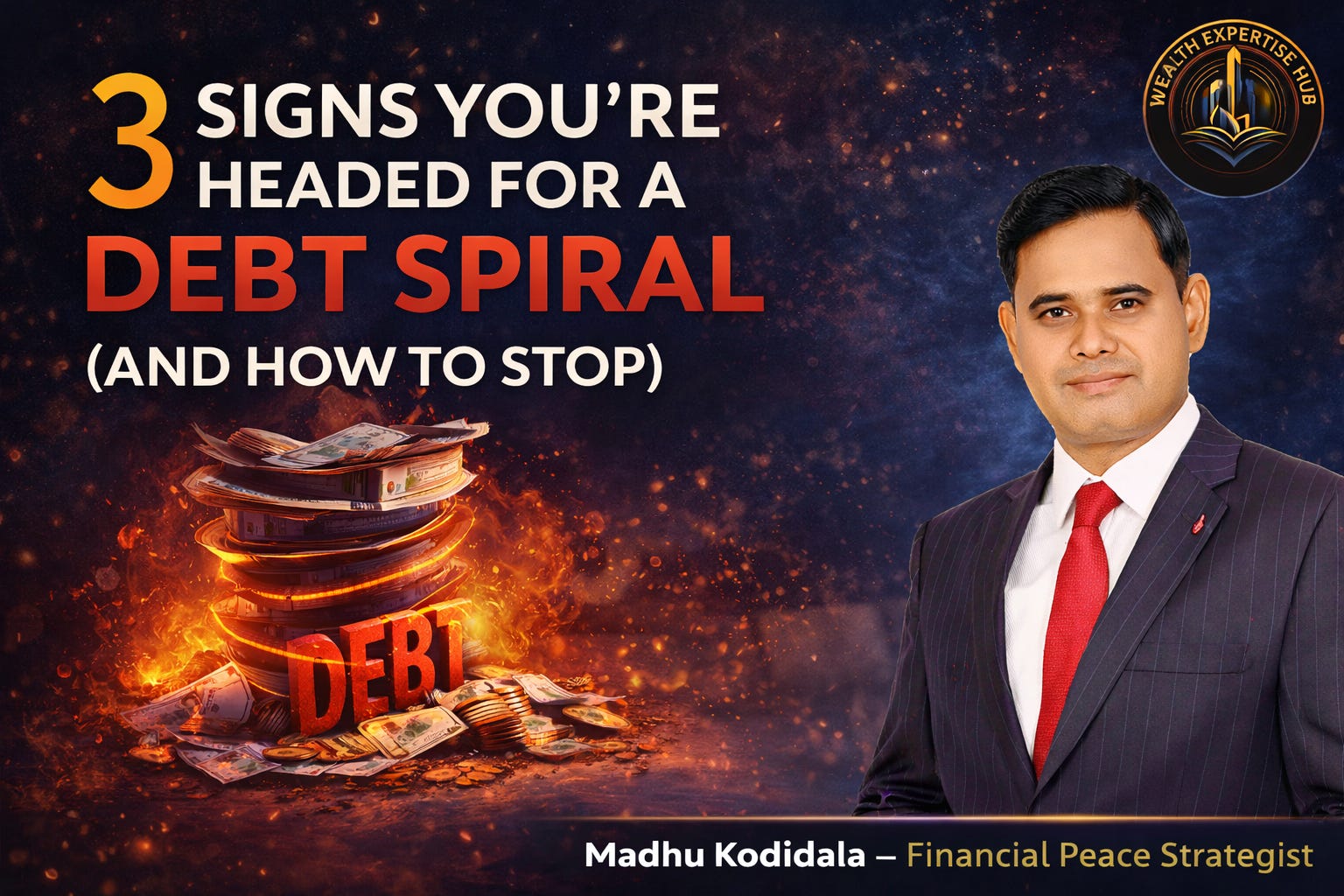 3 SIGNS YOU’RE HEADED FOR A DEBT SPIRAL (AND HOW TO STOP IT)