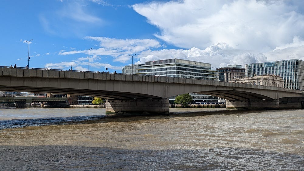 London Bridge Past and Present - by Ella Read