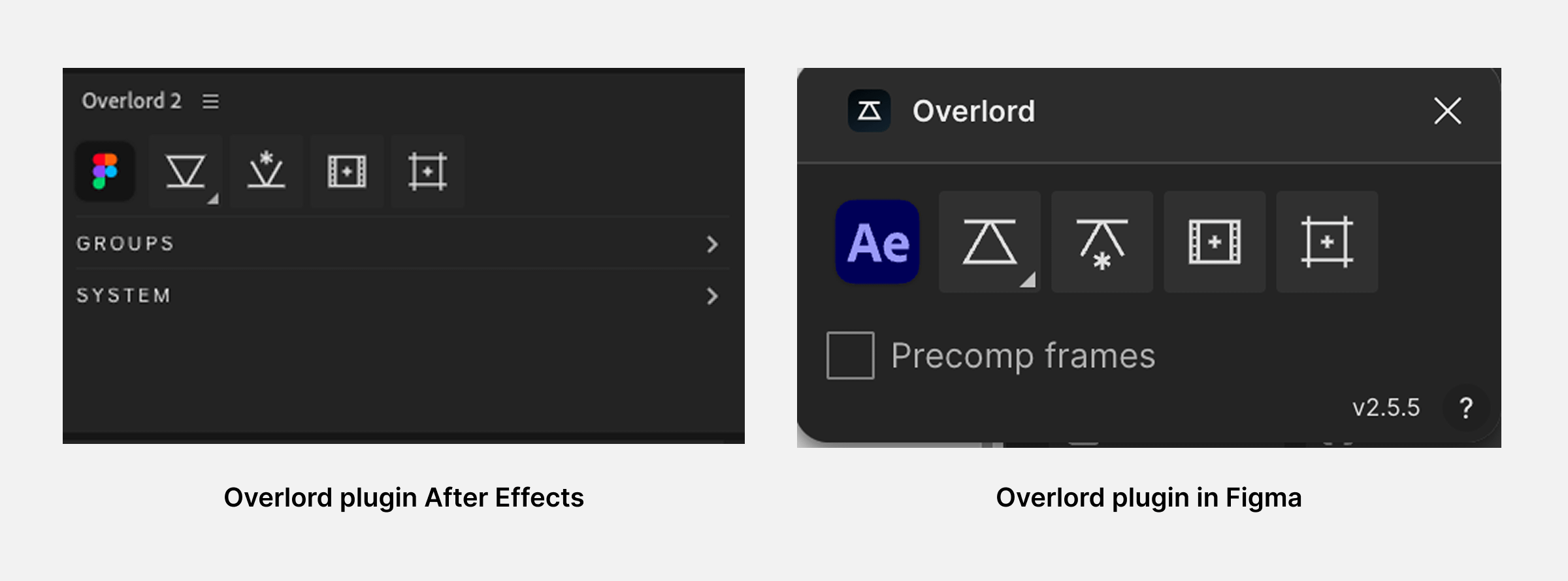 How to use Overlord to transfer Figma files for animation in After Effects.