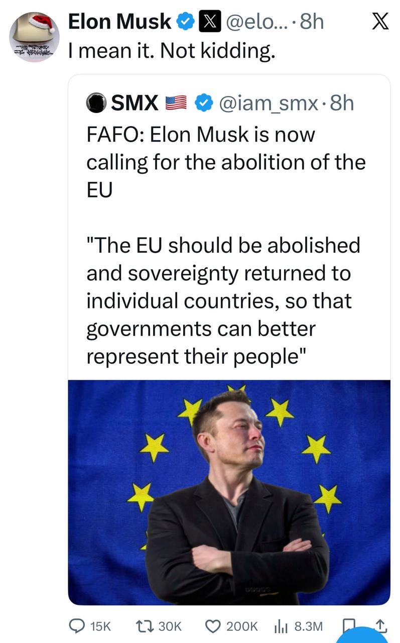 Fall of the Cabal Official (@fallofthecabalofficial): "Abolish the EU ...
