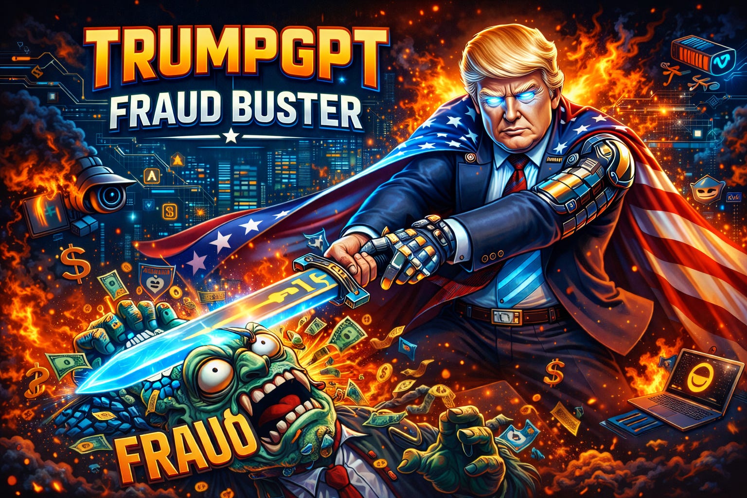 🚨 TrumpGPT Strikes! The Fraud Buster 🤖💥