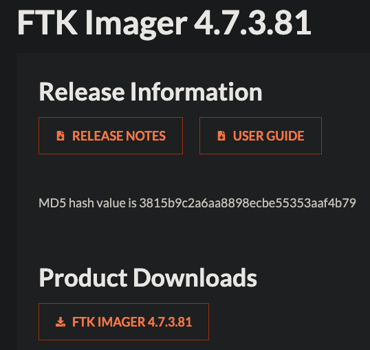 Tool Review: FTK Imager - by Matthew Plascencia