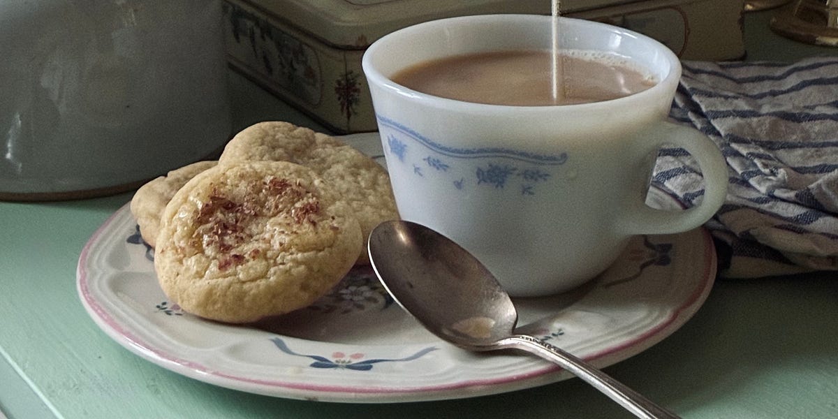 cookie advent: tea cookies - by Jessica Lewis - warmly