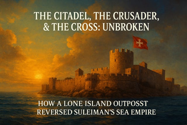 The Citadel, The Crusader, & The Cross: Unbroken - How a Lone Island ...