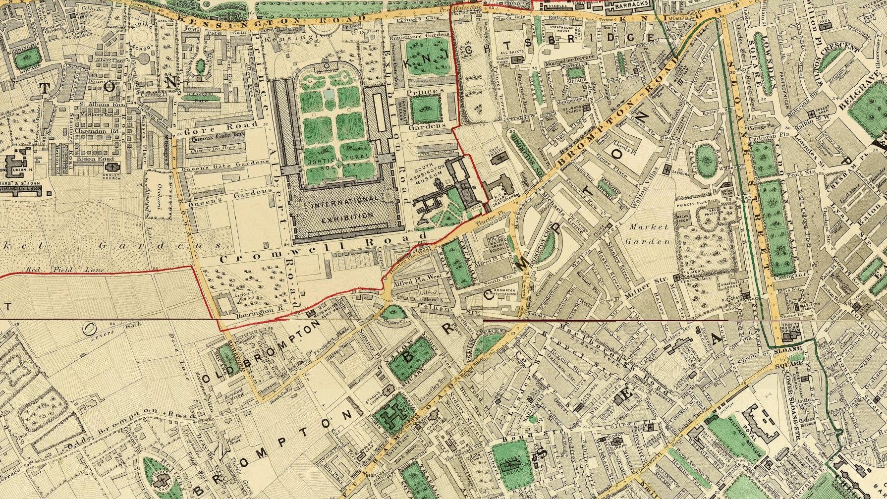 Old Brompton - by ScottH - The Underground Map
