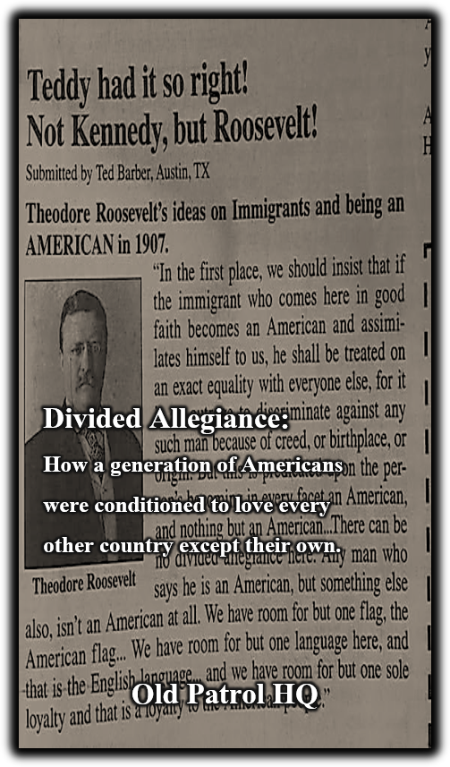 Divided Allegiance: - Old Patrol HQ