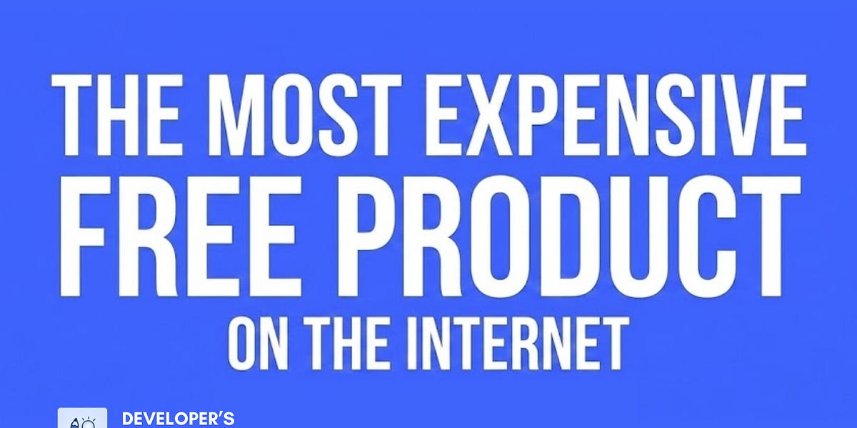 The Most Expensive Free Product on the Internet