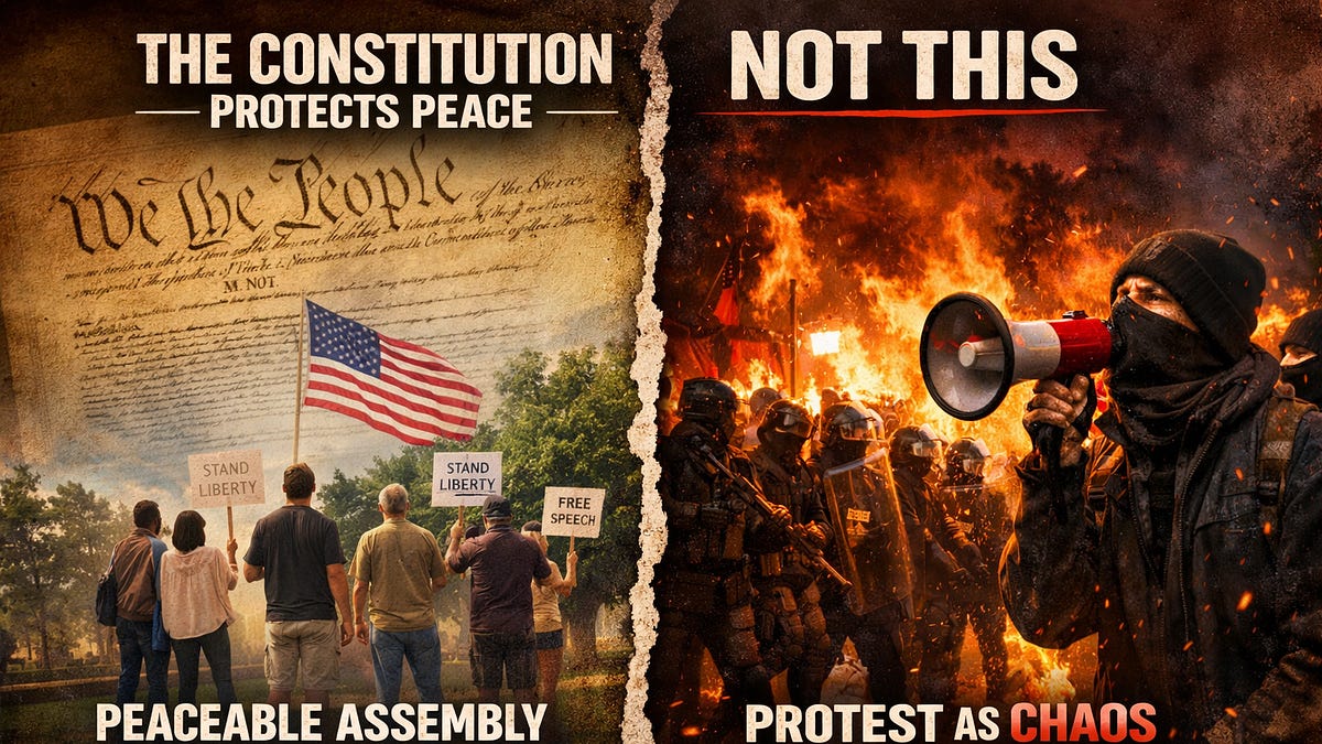 Constitution Vs. Chaos: There Is No Constitutional Right to "Protest ...