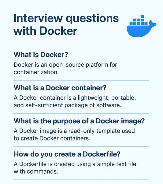 Docker Interview Questions & Answers - EngineerPro