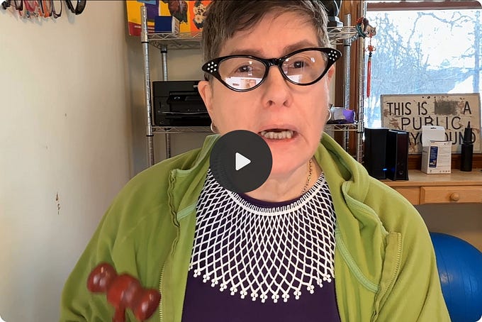 Nan Tepper (@nantepper): "I just heard that the ghost of RBG is coming ...
