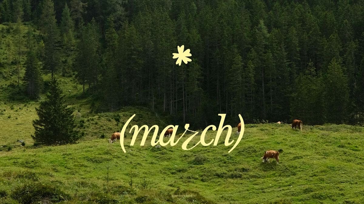 31 Journal Prompts for March: The Month of Becoming