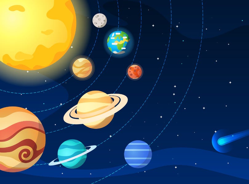The Connection Between Pie Charts and the Universe