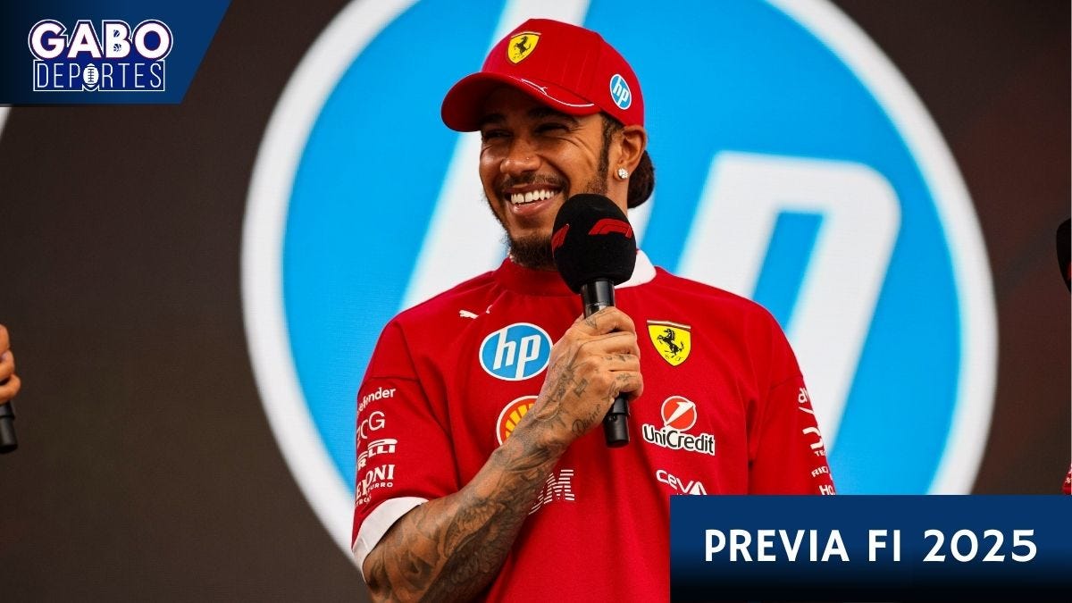 F1 2025: Hamilton va por su 1° podio con Ferrari en GP de Italia