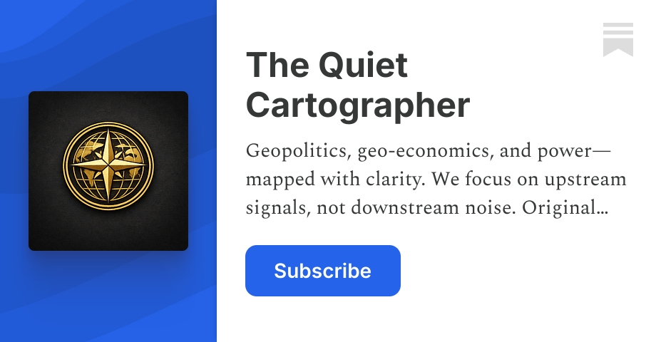 The Quiet Cartographer | Substack