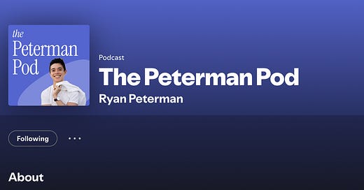 Ryan Peterman | Substack