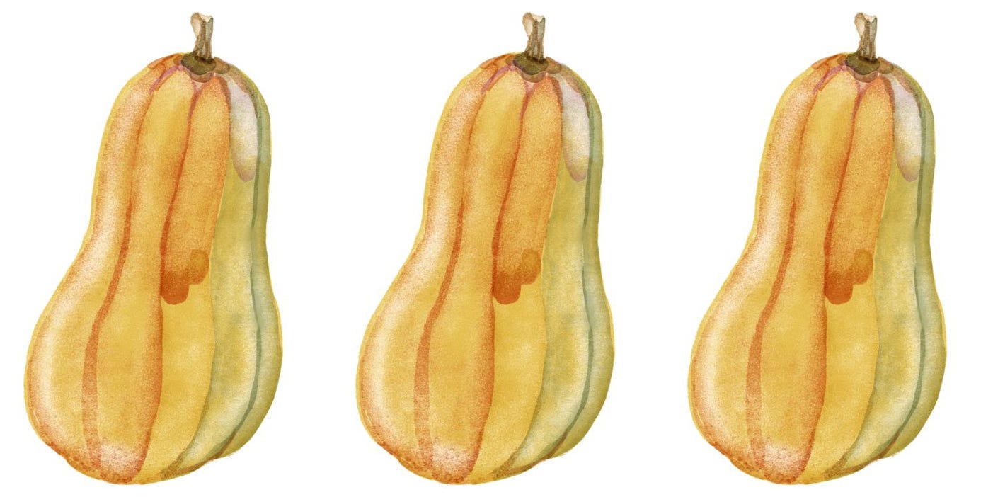 No. 326: Honeynut Squash, Seven Ways; Squash Soups & Fall Salads