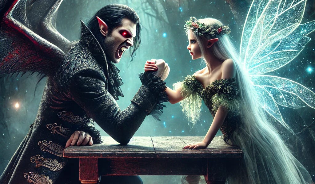 Are vampires... faeries? - by Doctor Clutch