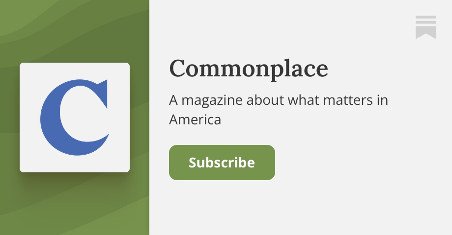 Commonplace | Substack
