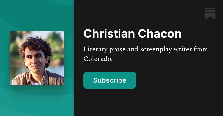 Christian Chacon | Substack