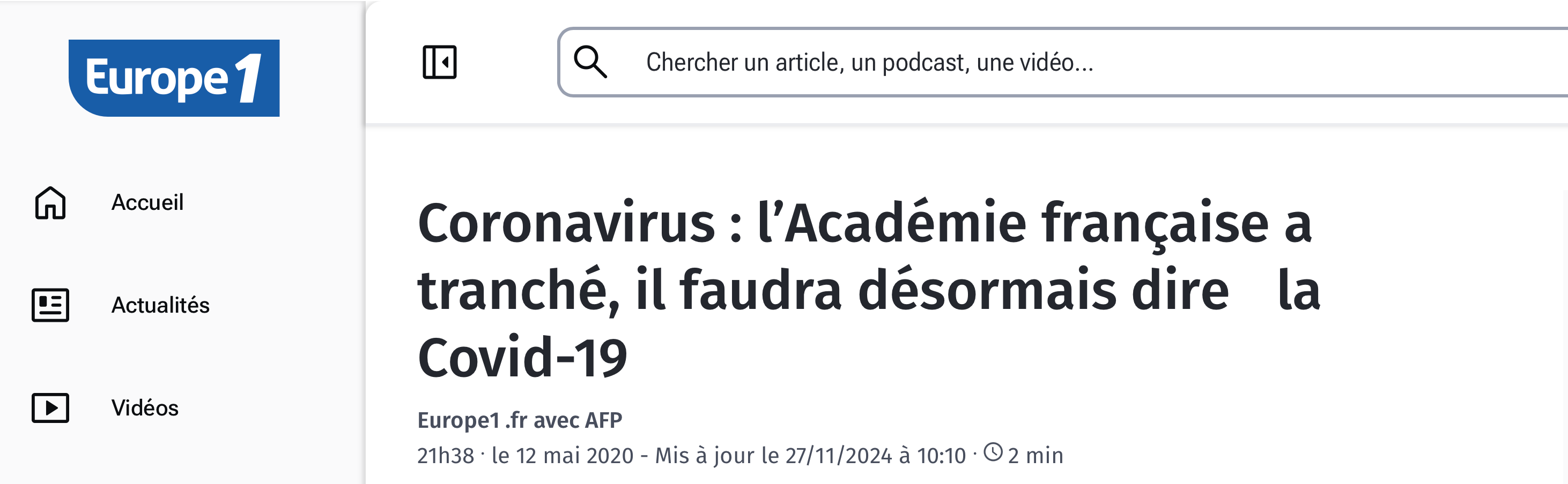 Le ou la Covid ? [Best Of] - by Nicolas Galita