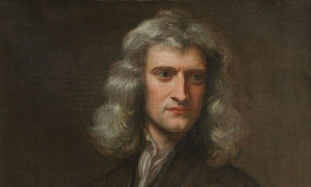 Newton and the Gravitational Pull of Risk