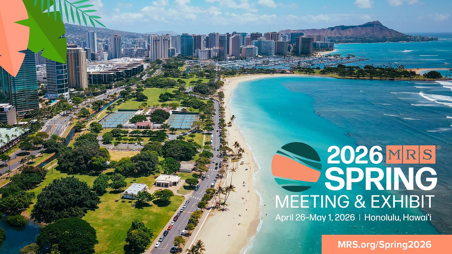 MRS returns to Honolulu, Hawai‛i for the 2026 MRS Spring Meeting ...