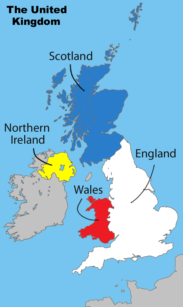 What is the difference between England, the United Kingdom and Great ...