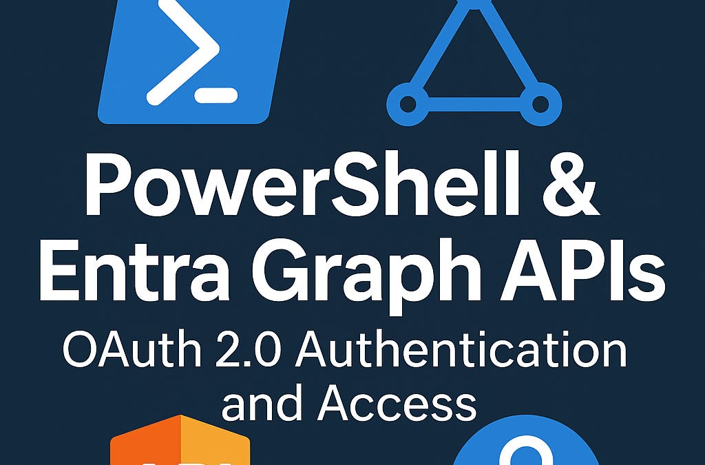 PowerShell & Entra Graph APIs: OAuth 2.0 Authentication and Access