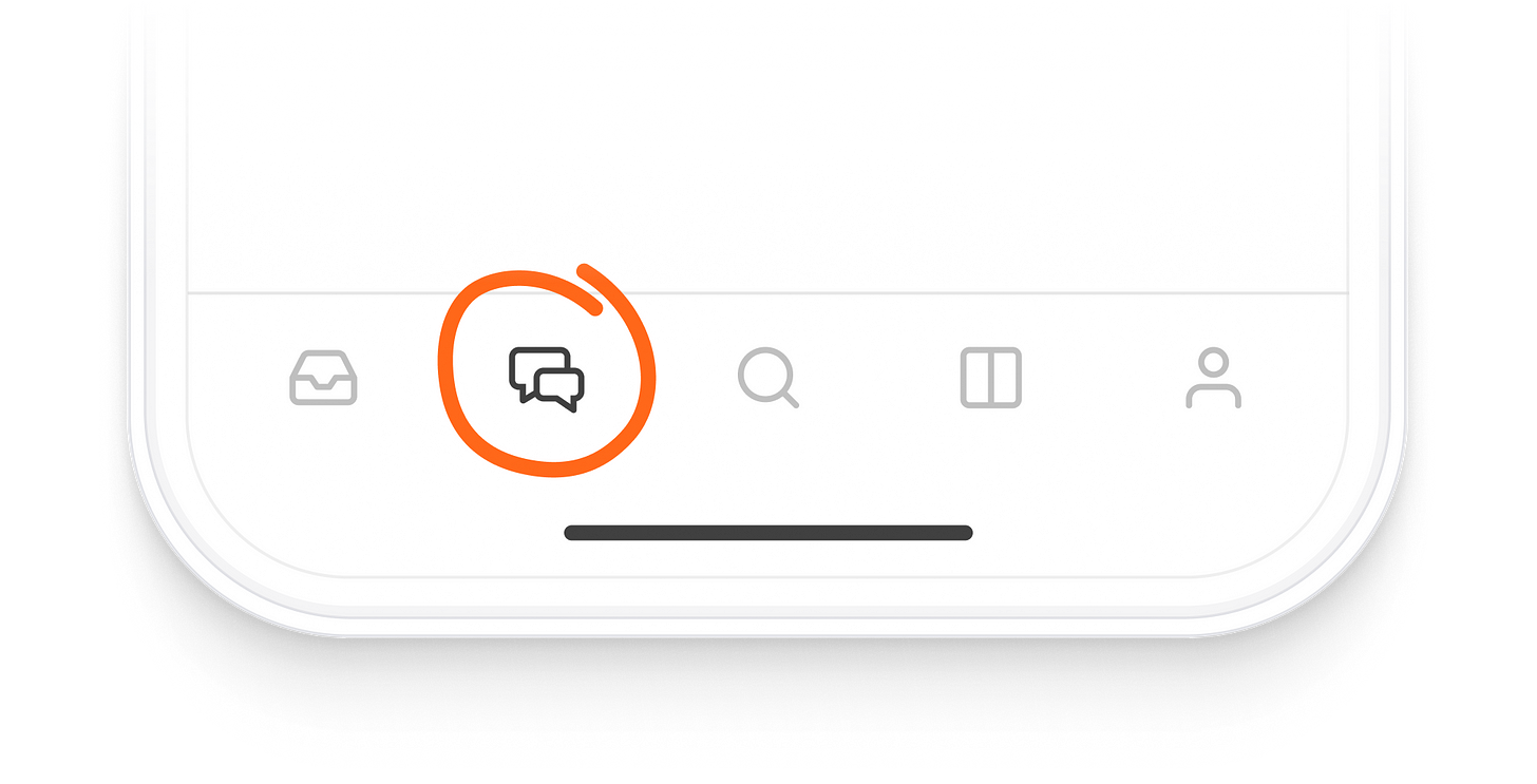 Únete a mi chat en Substack