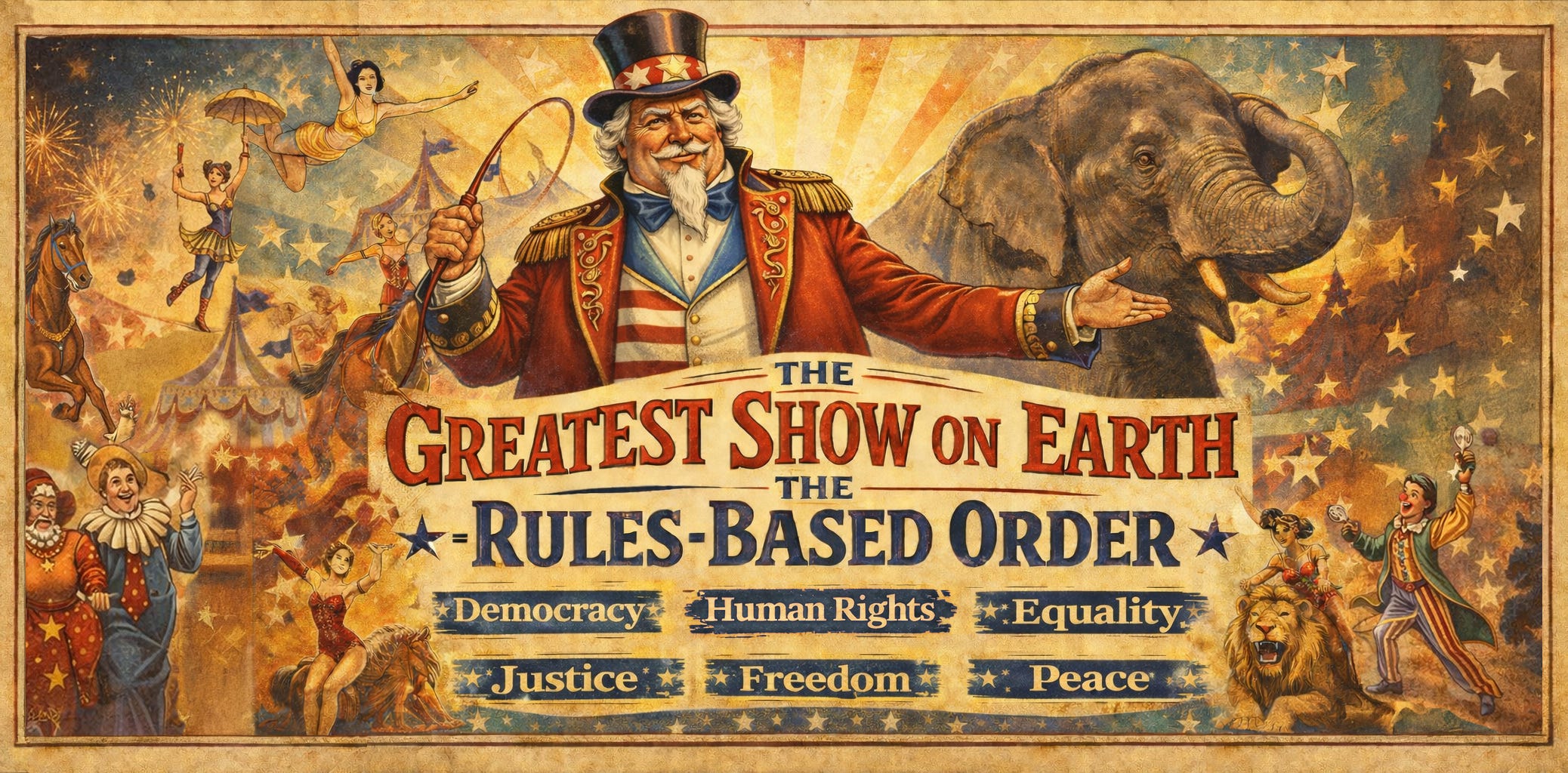 The Greatest Show On Earth - The Liberal Rules-Based Order